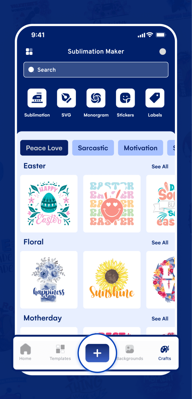 Sublimation Designer App – Design Tumblers, Mugs, T-Shirt Online